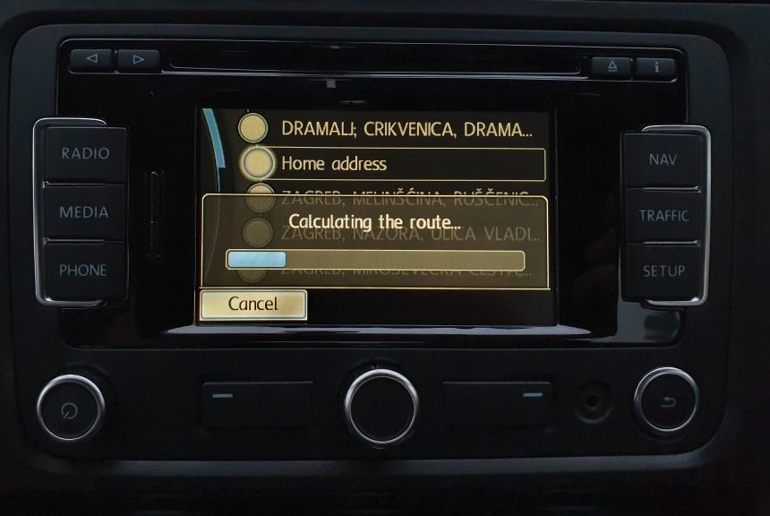 Rns 310 radio navigacija original VW