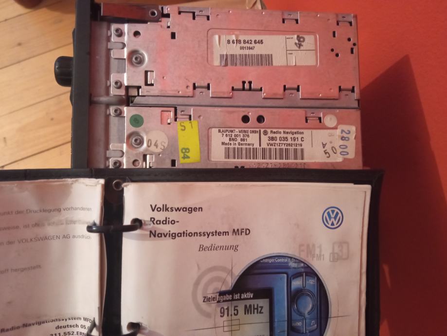 VW MFD 1 Radio Navigation System