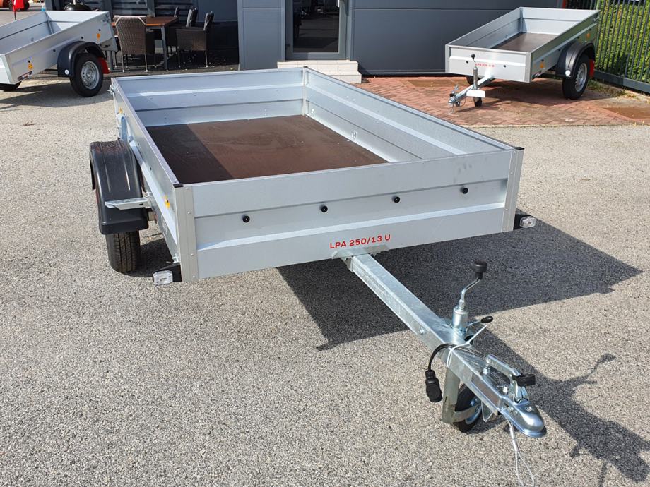 Auto prikolica Pongratz LPA 250/13 U (250x137x36 cm) 750 kg