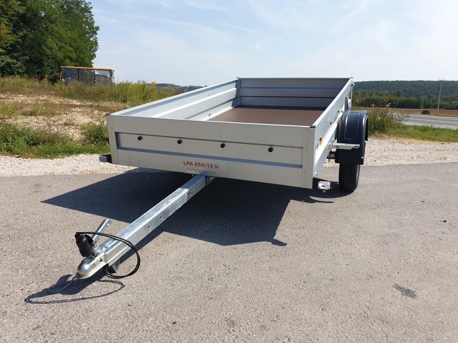 Auto prikolica Pongratz LPA 250/13 U (253x137x36 cm) 750 kg