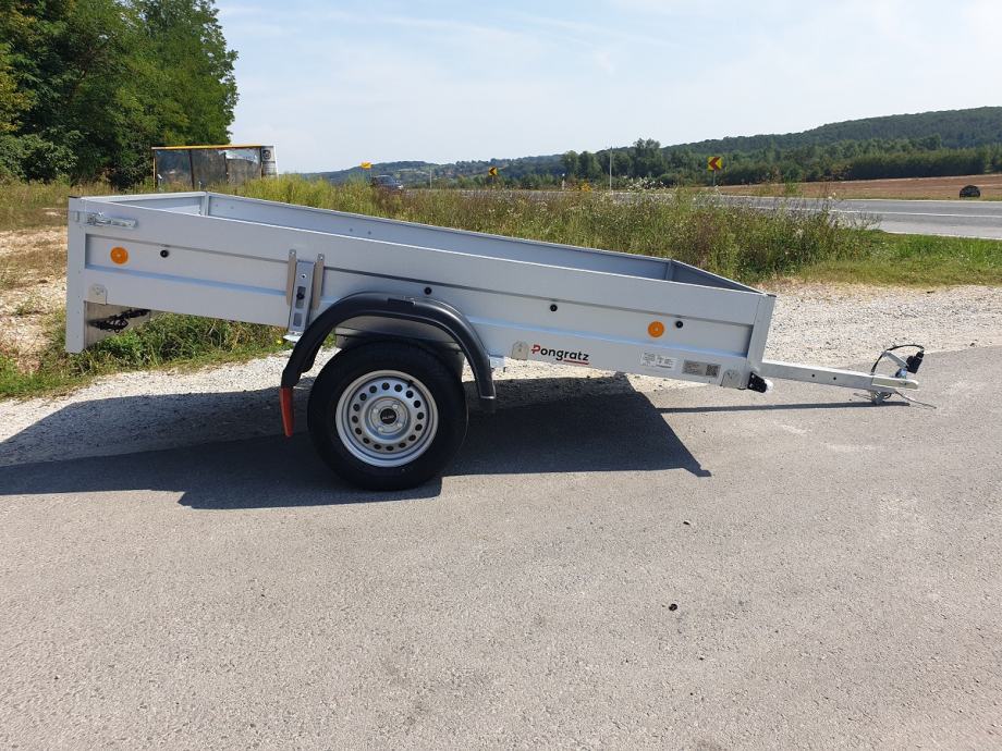 Auto prikolica Pongratz LPA 250/13 U (253x137x36 cm) 750 kg