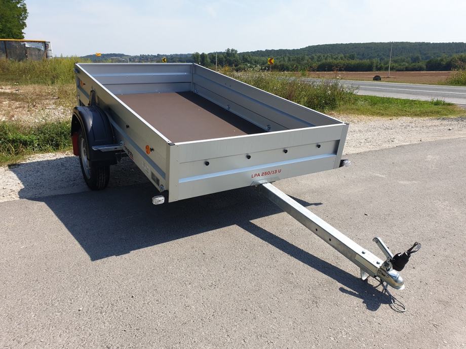 Auto prikolica Pongratz LPA 250/13 U (253x137x36 cm) 750 kg