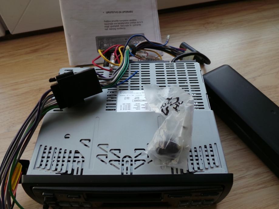 Alpine TDM-7554RB, auto-radio kazetofon, kao nov.