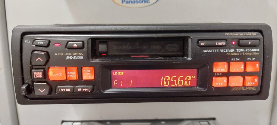 AUTORADIO ALPINE TDM-7554RM