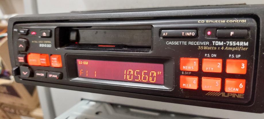 AUTORADIO ALPINE TDM-7554RM