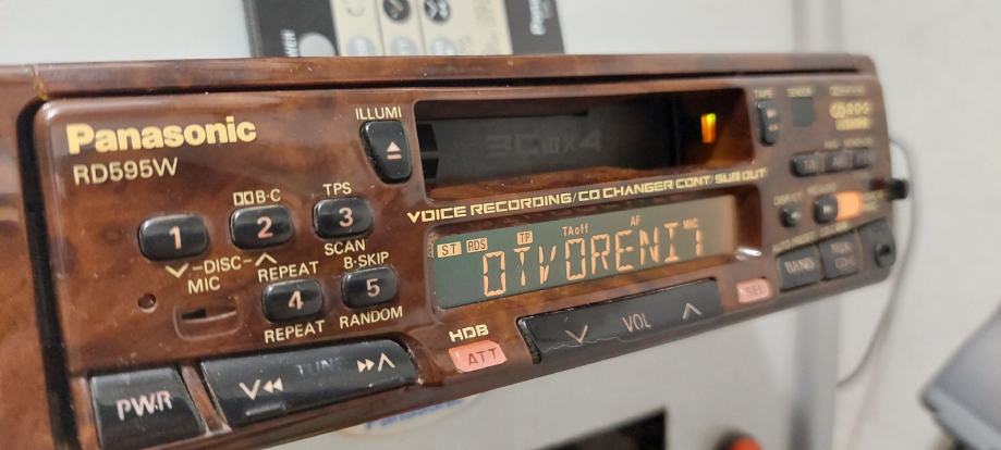 AUTORADIO PANASONIC CQ-RD 595 WLEN