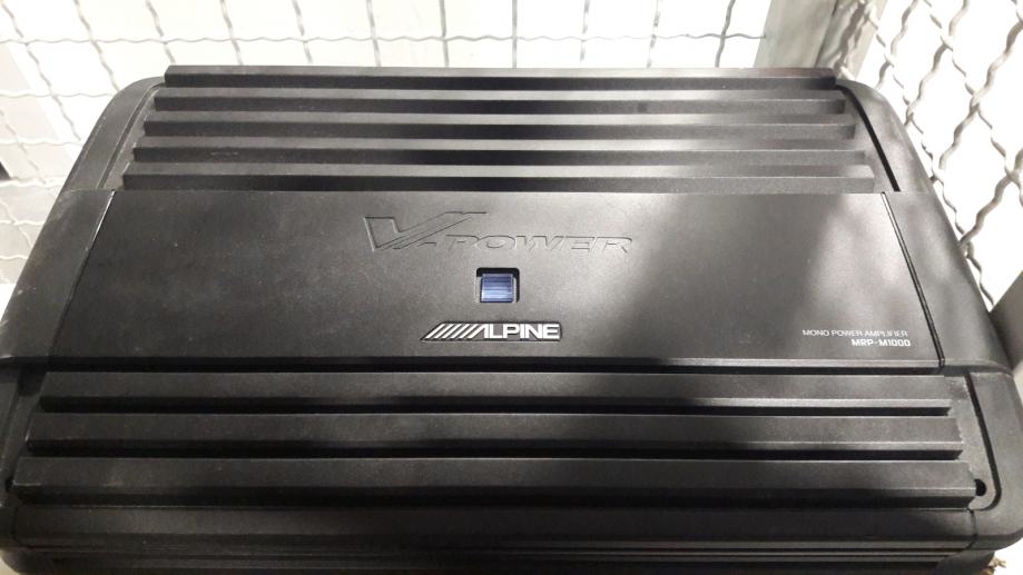 ALPINE MRP-M1000 monoblok auto pojačalo
