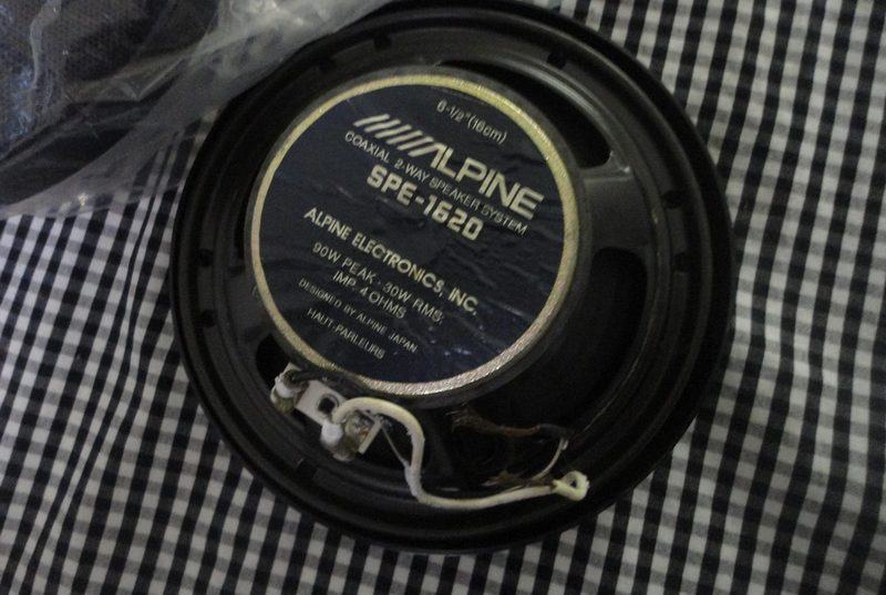 Alpine-SPE-1620-Coaxial-2-Way-Speaker-System