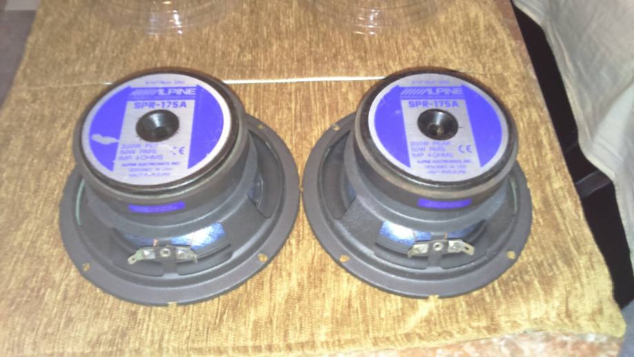 ALPINE SPR-175A ZVUČNICI