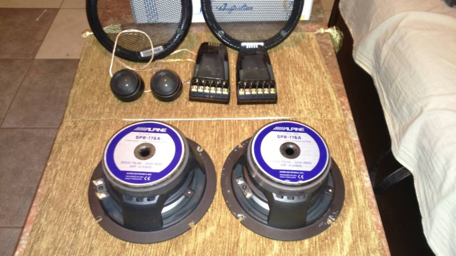 ALPINE SPR-176A ZVUČNICI #2