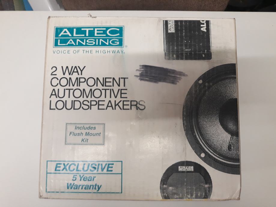 Auto zvučnici Altec Lansing ALS 65.1