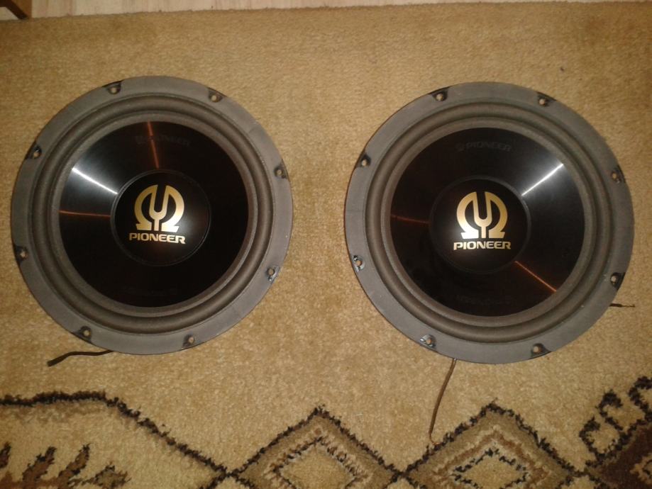 Auto zvucnici Pioneer TS-W301 2x400 W