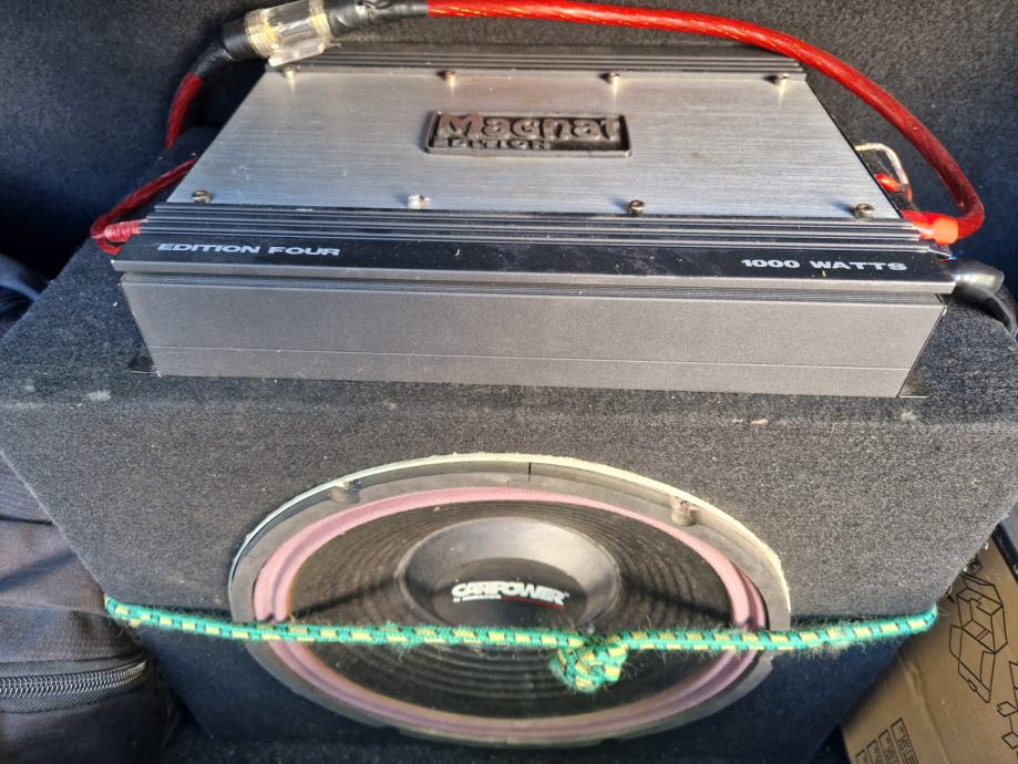 Magnat Edition Four pojacalo 1000W & Carpower woofer
