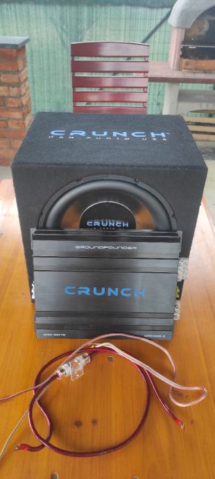Pojačalo i woofer Crunch Cbp 1000