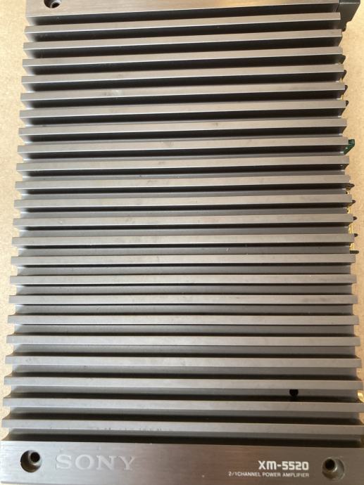 SONY XM-5520 2/1 CHANNEL POWER AMPLIFIER AUTO POJAČALO
