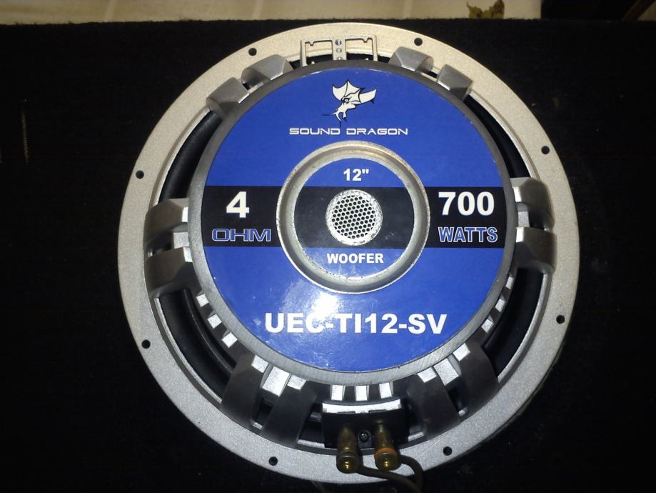 Subwoofer Sound Dragon 2x700W