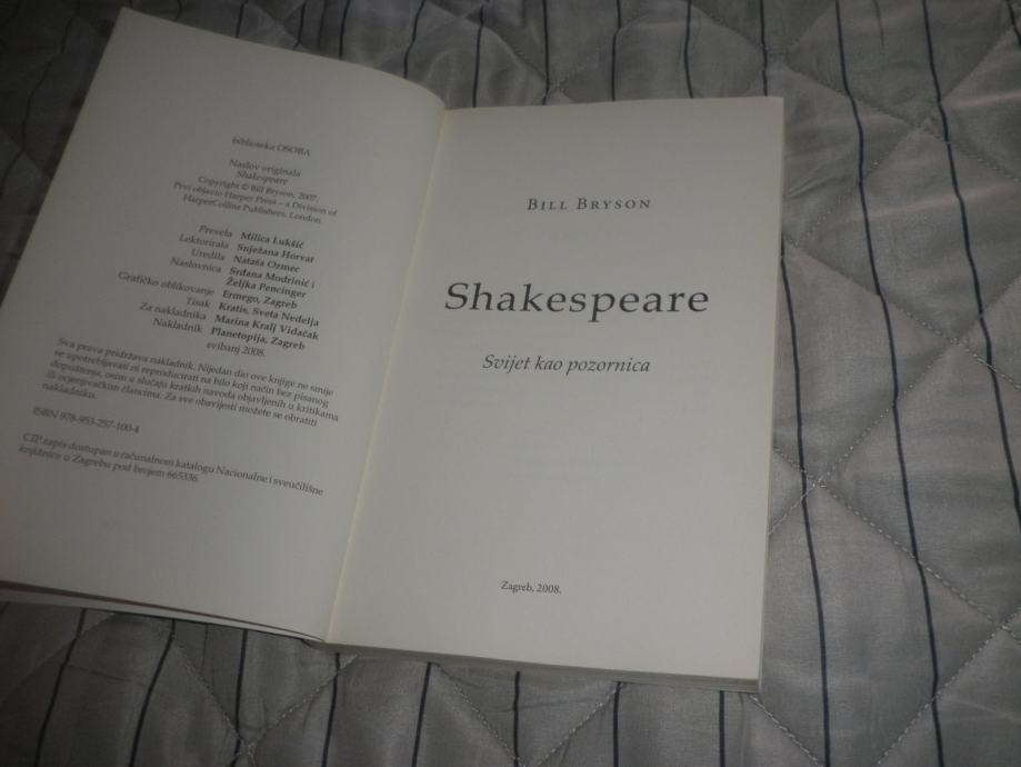 Bill Bryson : SHAKESPEARE - BIOGRAFIJA