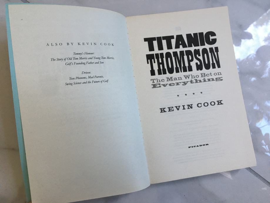 Cook, TITANIC THOMPSON