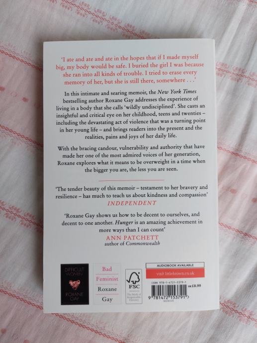 Hunger: A Memoir of (My) Body - Roxanne Gay