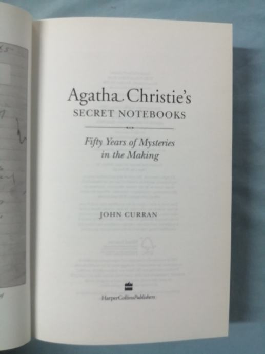 John Curran – Agatha Christies Secret Notebooks
