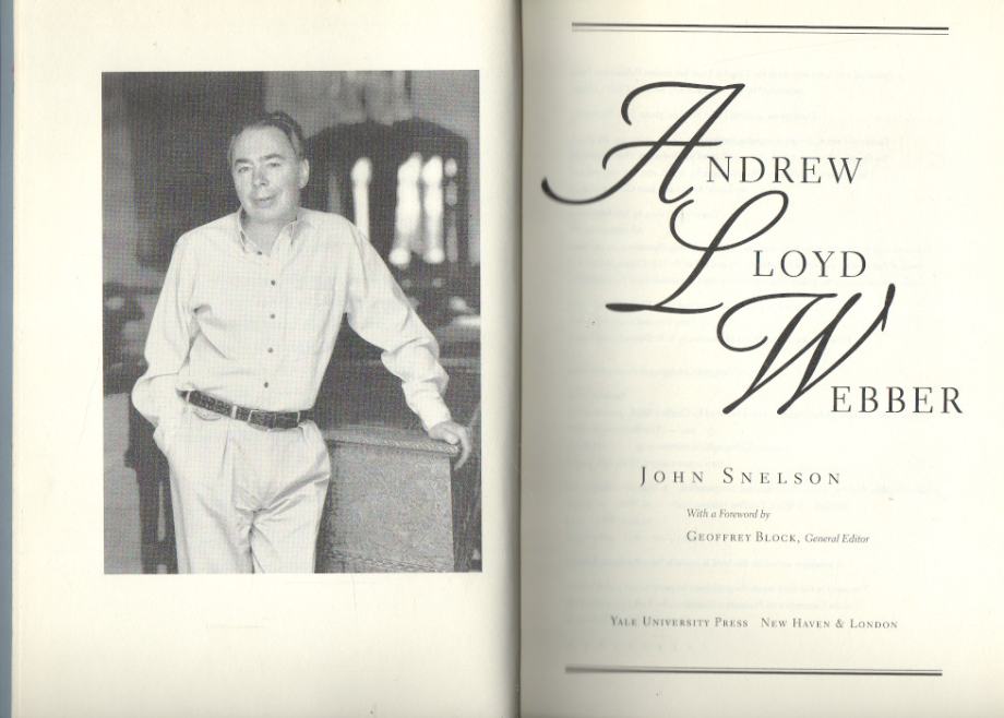 Snelson, John - Andrew Lloyd Webber