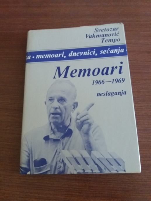 Svetozar Vukmanović Tempo-Memoari 1966-1969