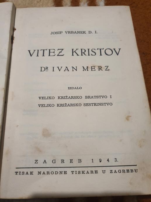 Vitez Kristov Dr Ivan Merz (1943)