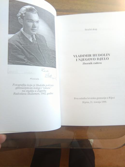 Vladimir Hudolin i Njegovo Djelo-zbornik Radova, RIJEKA 2007