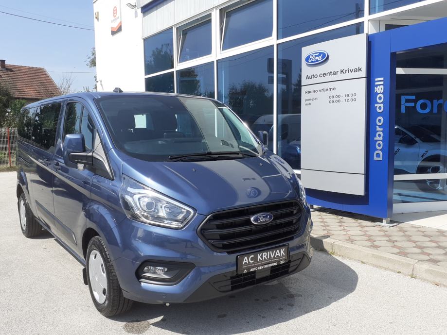 NOVI FORD TRANSIT CUSTOM KOMBI M1 320 LWB 130 KS TREND, 2023 god., 2023 ...
