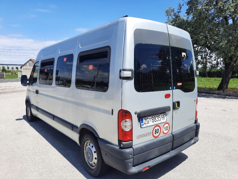 RENAULT MASTER 2.5 DCI BUS SA 17 SJEDALA KLIMA ,WEBASTO......, 2004 god.