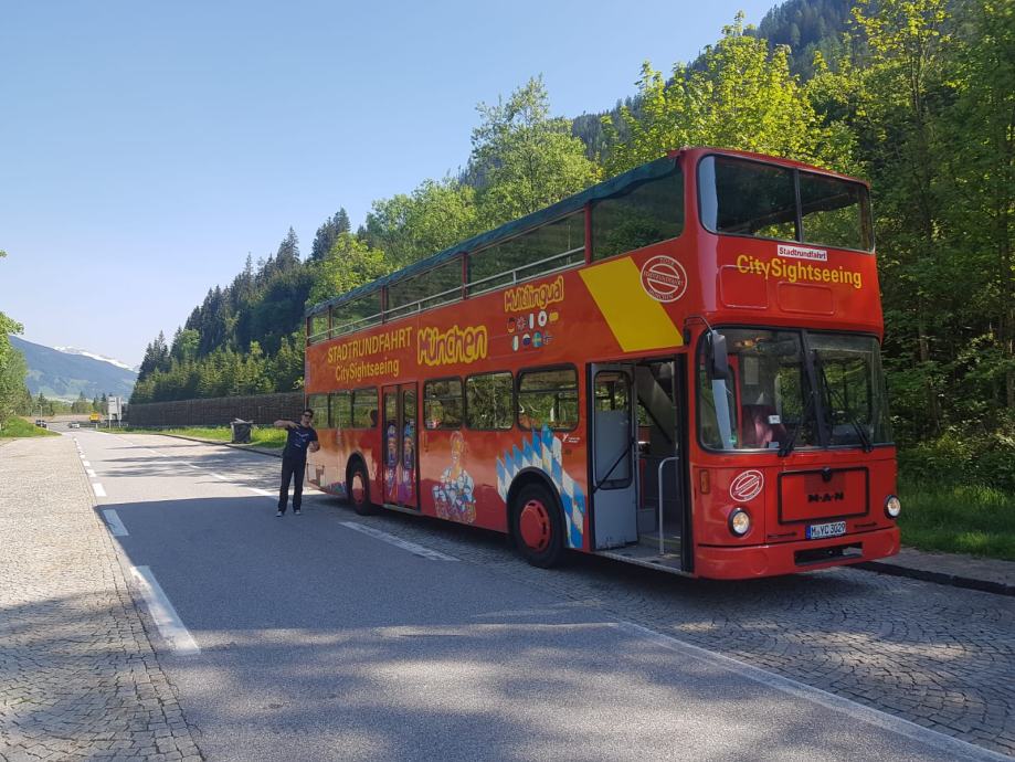 MAN SD 202 DOUBLEDECKER CABRIO, 1990 god.