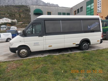 mercedes sprinter 412, 1997 god.