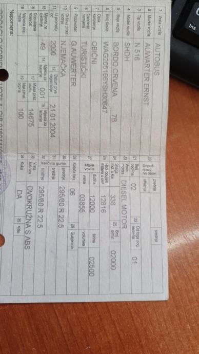 NEOPLAN N516 SHDH, 2000, 2000 god.