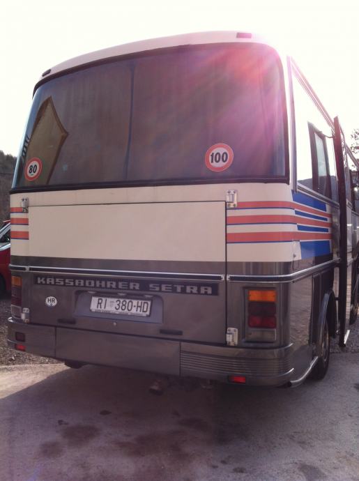 SETRA 208, 1981 god.