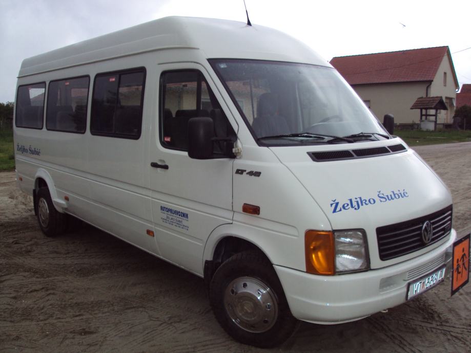 vw lt 46 minibus 17+1 2000g zamjena za kombi 8+1 noviji, 2000 god.