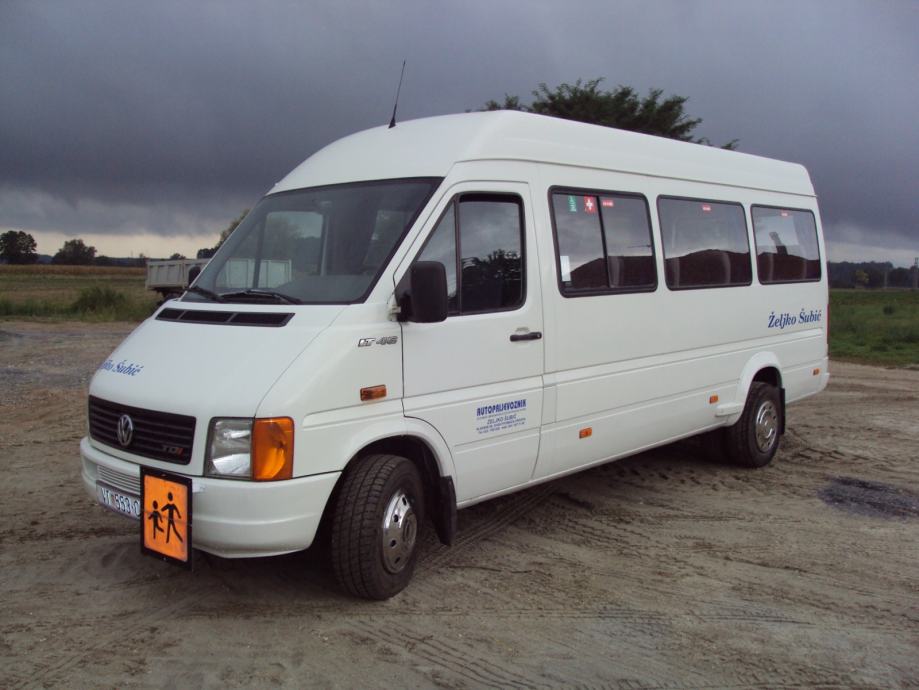 vw lt 46 minibus 17+1 2000g zamjena za kombi 8+1 noviji, 2000 god.