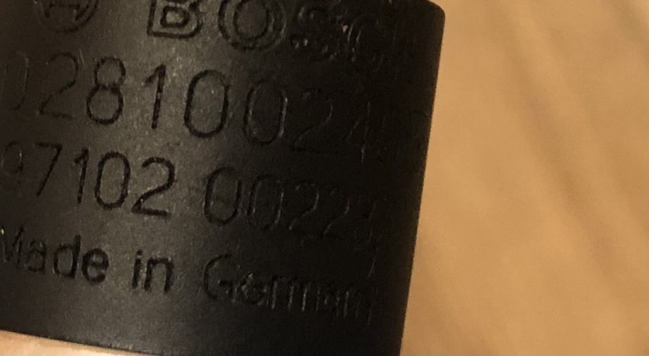 0281002405 (2kom) - SENZOR TLAKA RAJLE UBRIZGAVANJA GORIVA ULJA BMW