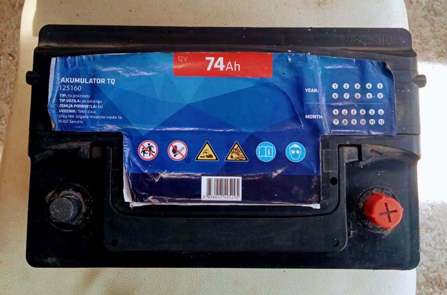 Akumulator 74 Ah