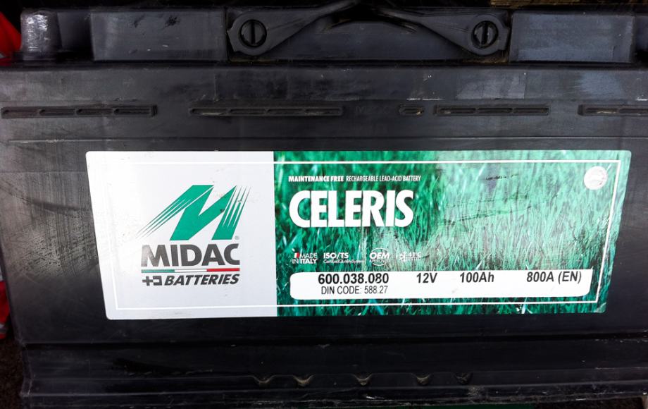 Akumulator Midac Celeris 100Ah 800A Akumulator Midac Celeris 100Ah 800A