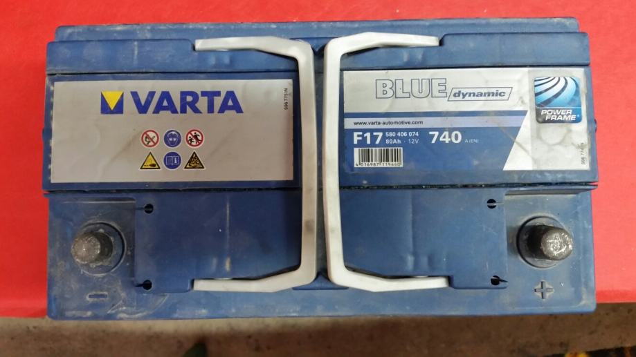 Akumulator Varta Blue dynamic 80ah 740A