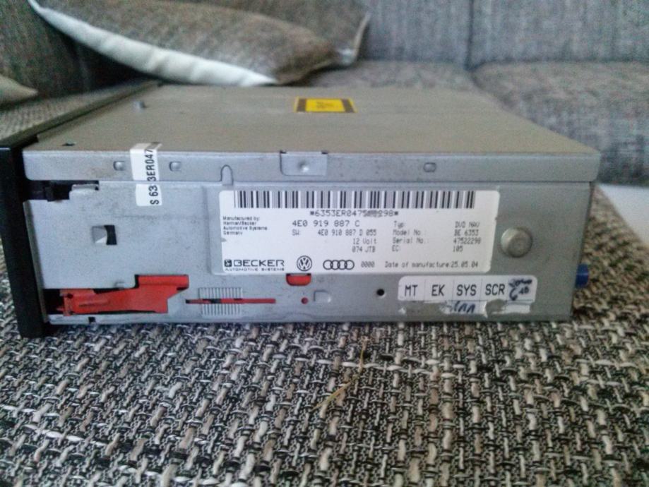 Audi navigacija MMI 2G A6 C6,A8 D3