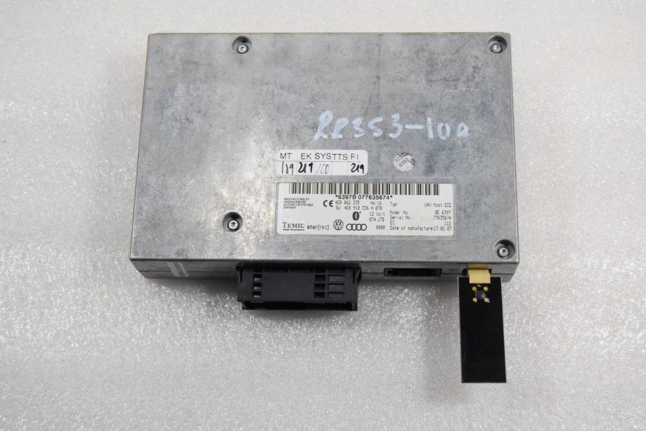 AUDI Q7 A6 C6 4F A5 A4 A8 MMI 2G BLUETOOTH MODULE TELEPHONE 4E0862335