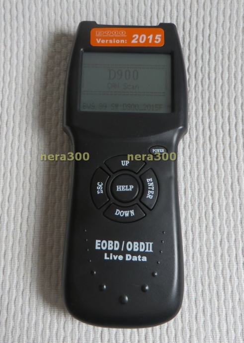 Autodijagnostika D900, čitač kodova 2015g, OBD2, EOBD, CAN-BUS