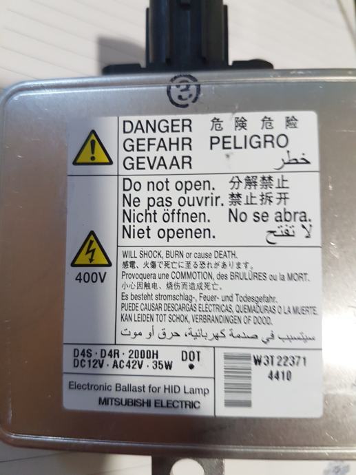 Ballast W3T22371 / W3T223714410 / W3T223714522 MITSUBISHI