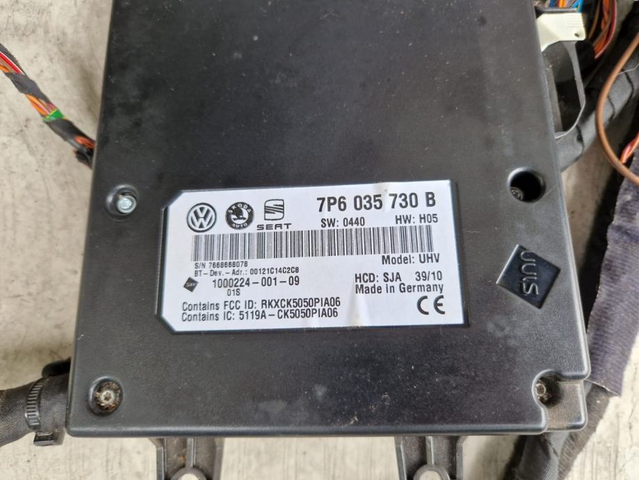 Bluetooth modul RNS, RCD 510 Golf 6, Tiguan, 7P6035730B