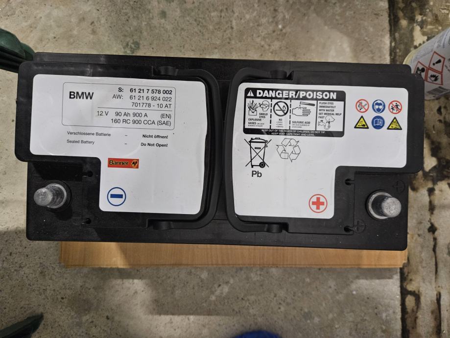 BMW akumulator 90Ah