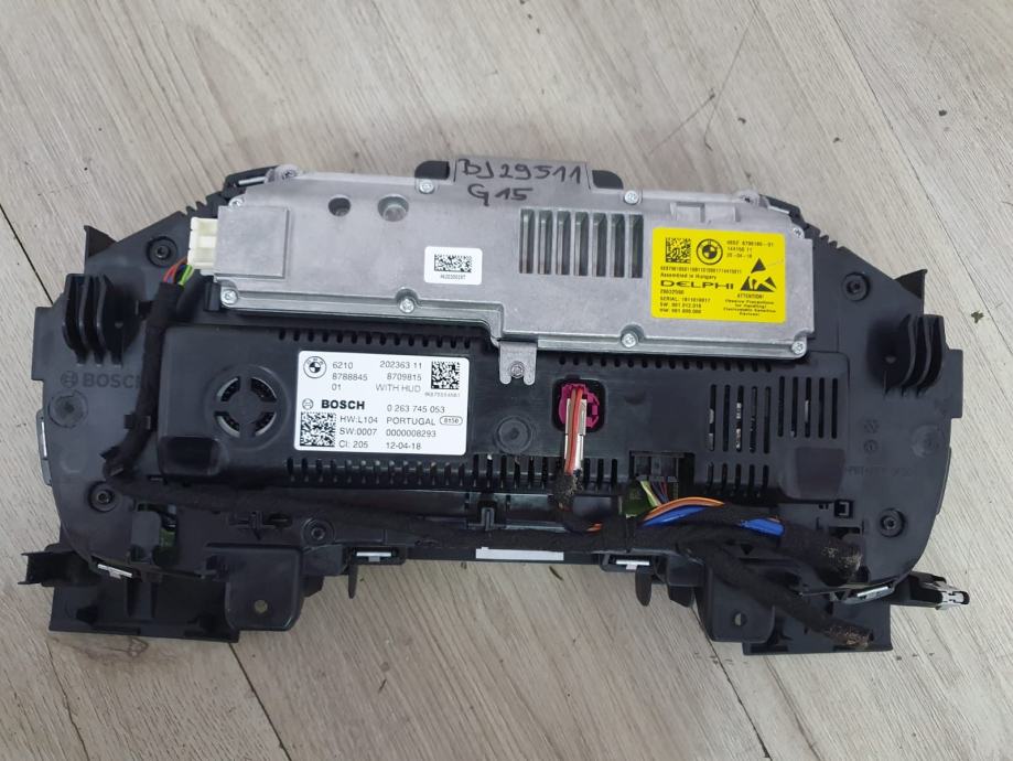 BMW G15 Led sat with hud 62108788845 8709815, 8715833, 8788845