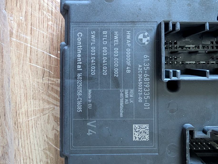 BMW REM rear electronic module F3x / F8x