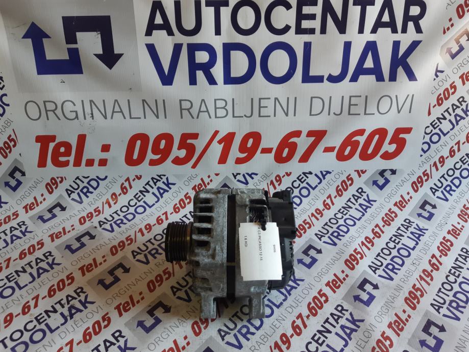 Citroen C3 Picasso 2013.god. Alternator 9678048880