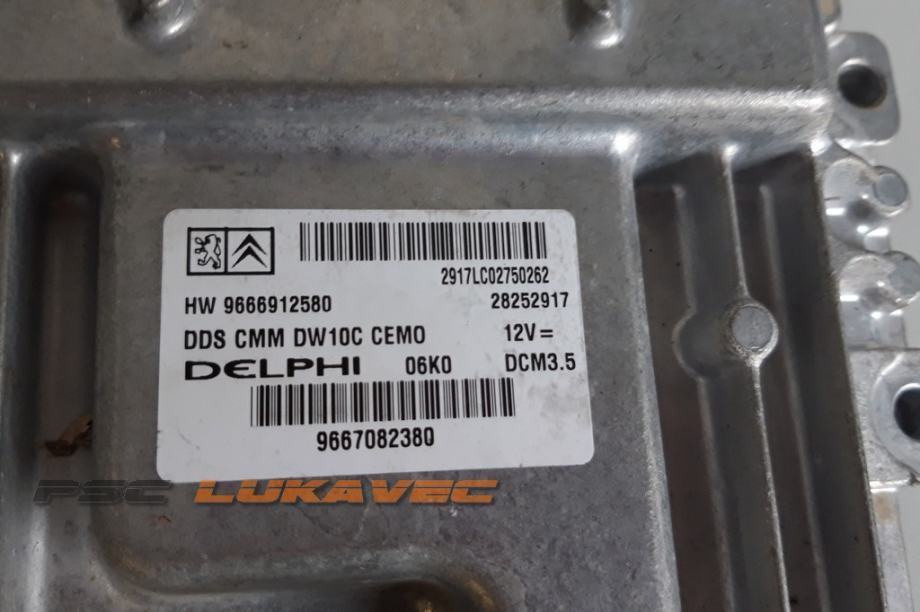 CITROEN JUMPY KOMPJUTER MOTORA 2.0 HDI CITROEN JUMPY 2.0 HDI DELPHI 28